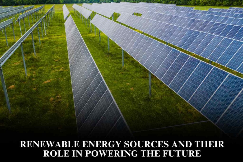 Renewable Energy Sources and Their Role in Powering the Future